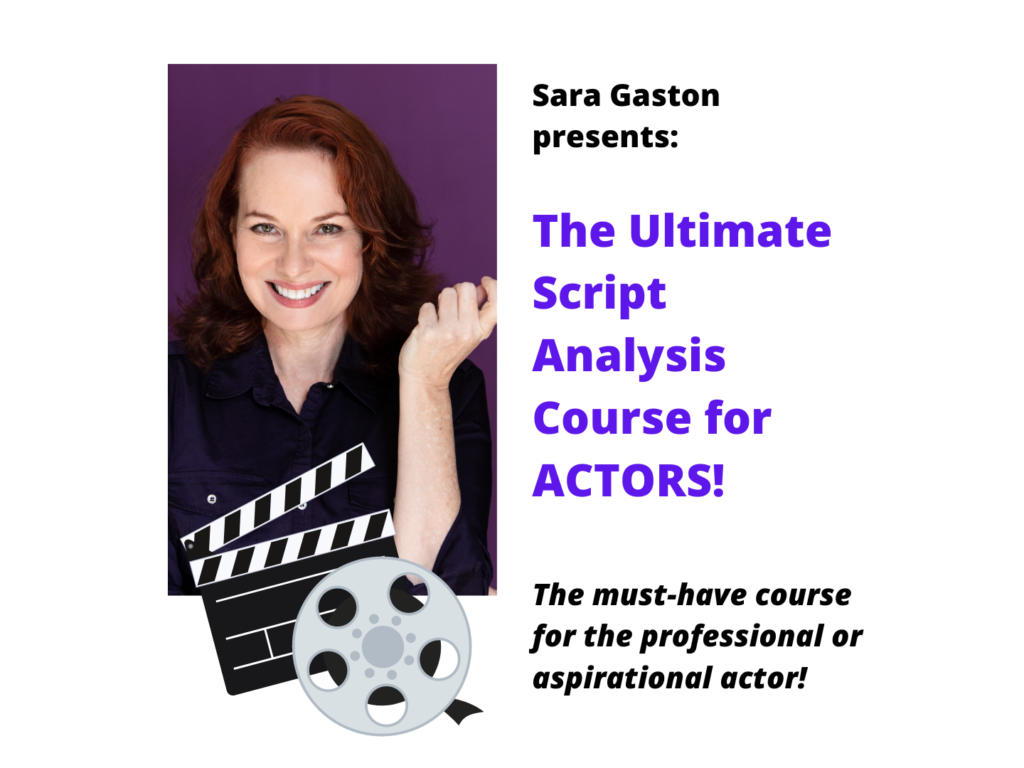 Script Analysis Course – SARA GASTON